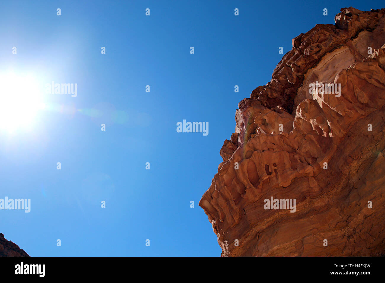 Sun, sky, top of mountain Stock Photo - Alamy