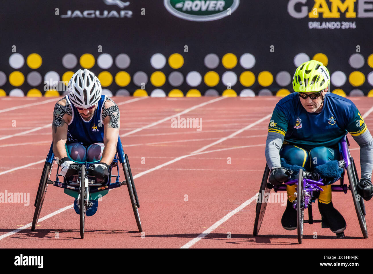 A display of true sportsmanship. During the Men's 1500 Meter Run IT5 ...