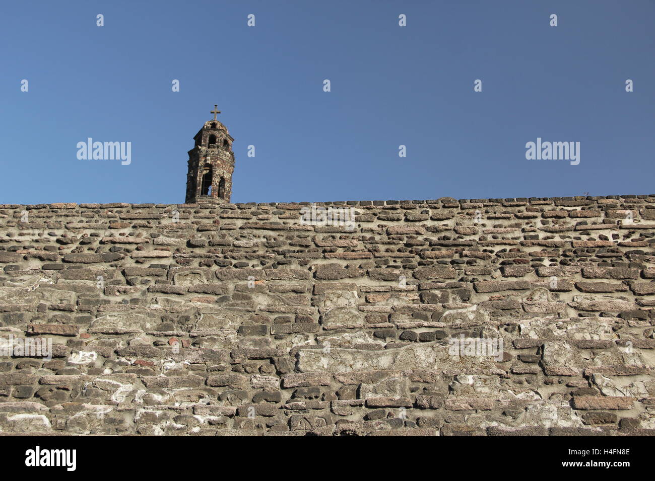 Tlatelolco, Square of three cultures in Mexico city Stock Photo - Alamy