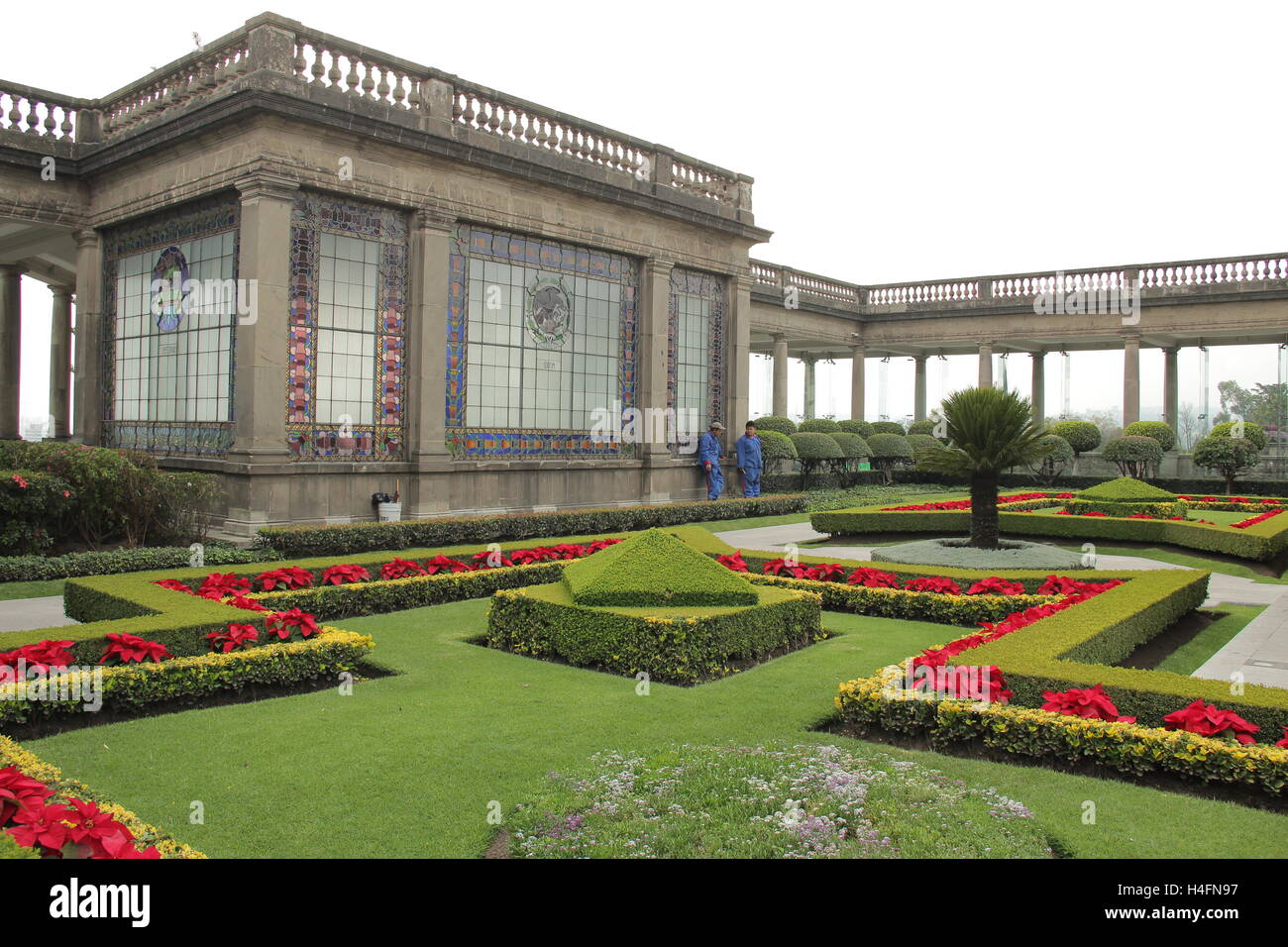 Chapultepec castle in Mexico city Stock Photo - Alamy