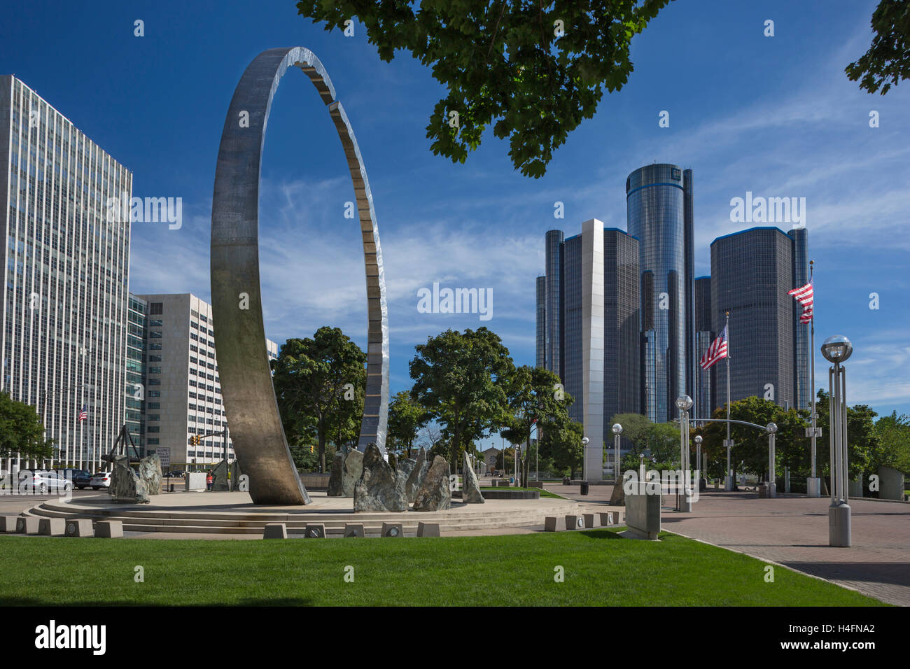 Downtown arch monument hi-res stock photography and images - Alamy