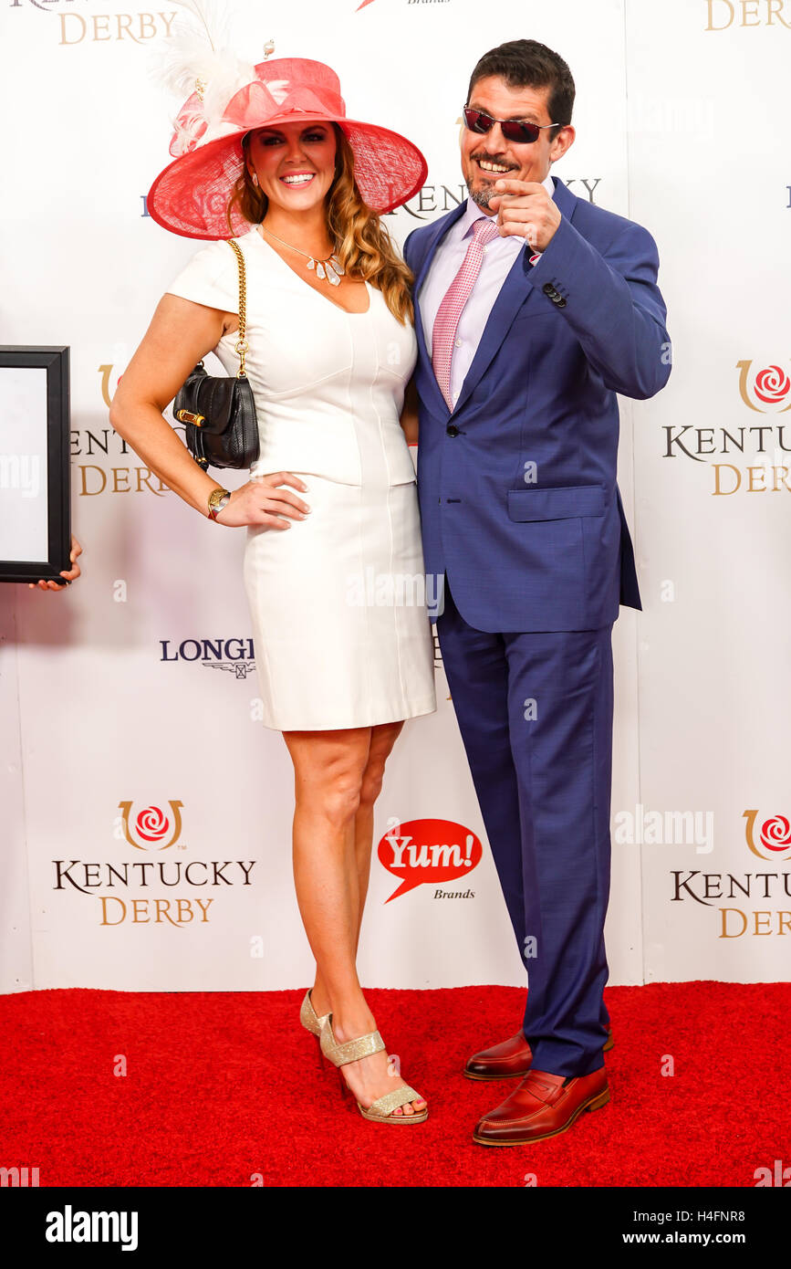 Kris Tanto Paronto making a point on the Red Carpet at the Derby Stock ...