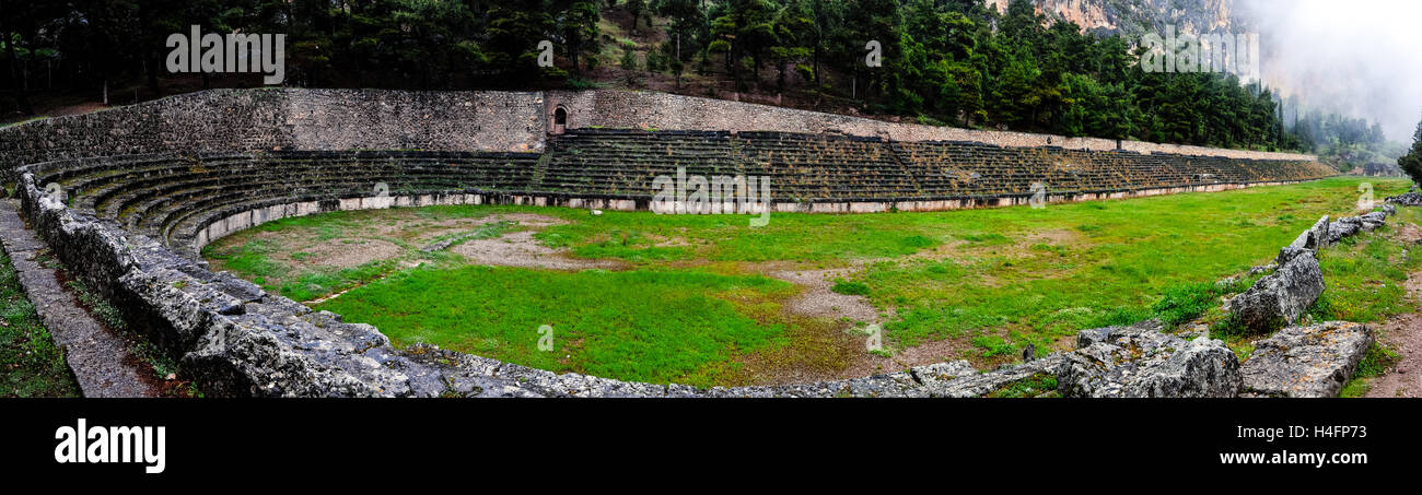 Delphic stadium hi-res stock photography and images - Alamy