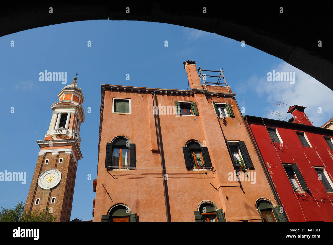 Venice under arch Stock Photo - Alamy