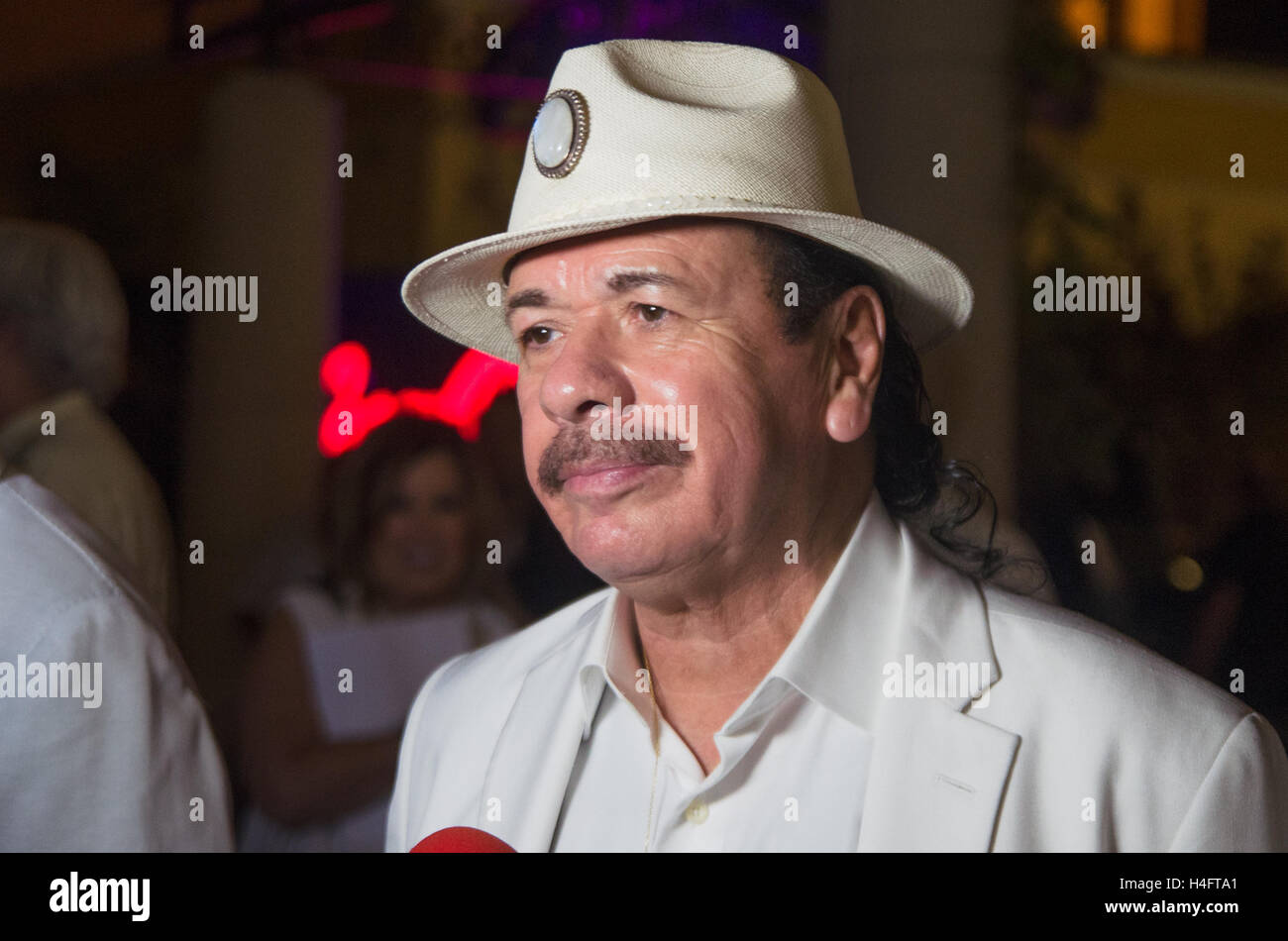 Alondra Santos, singer, on the red carpet at the 16th Annual El Sueno ...