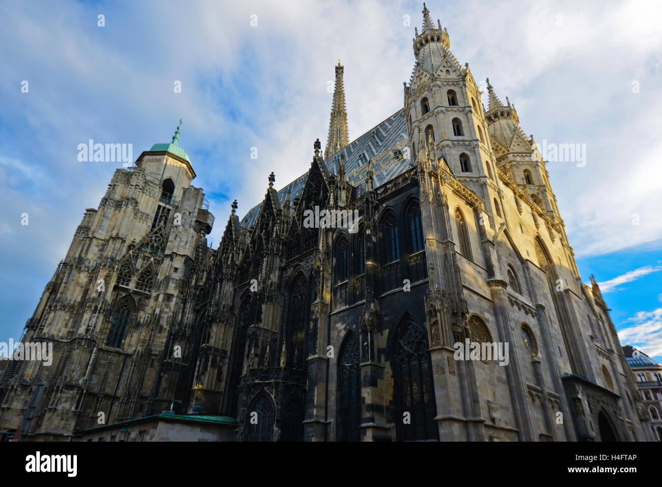 St. Stephen's Cathedral (Stephansdom), North tower. Vienna, Austria ...