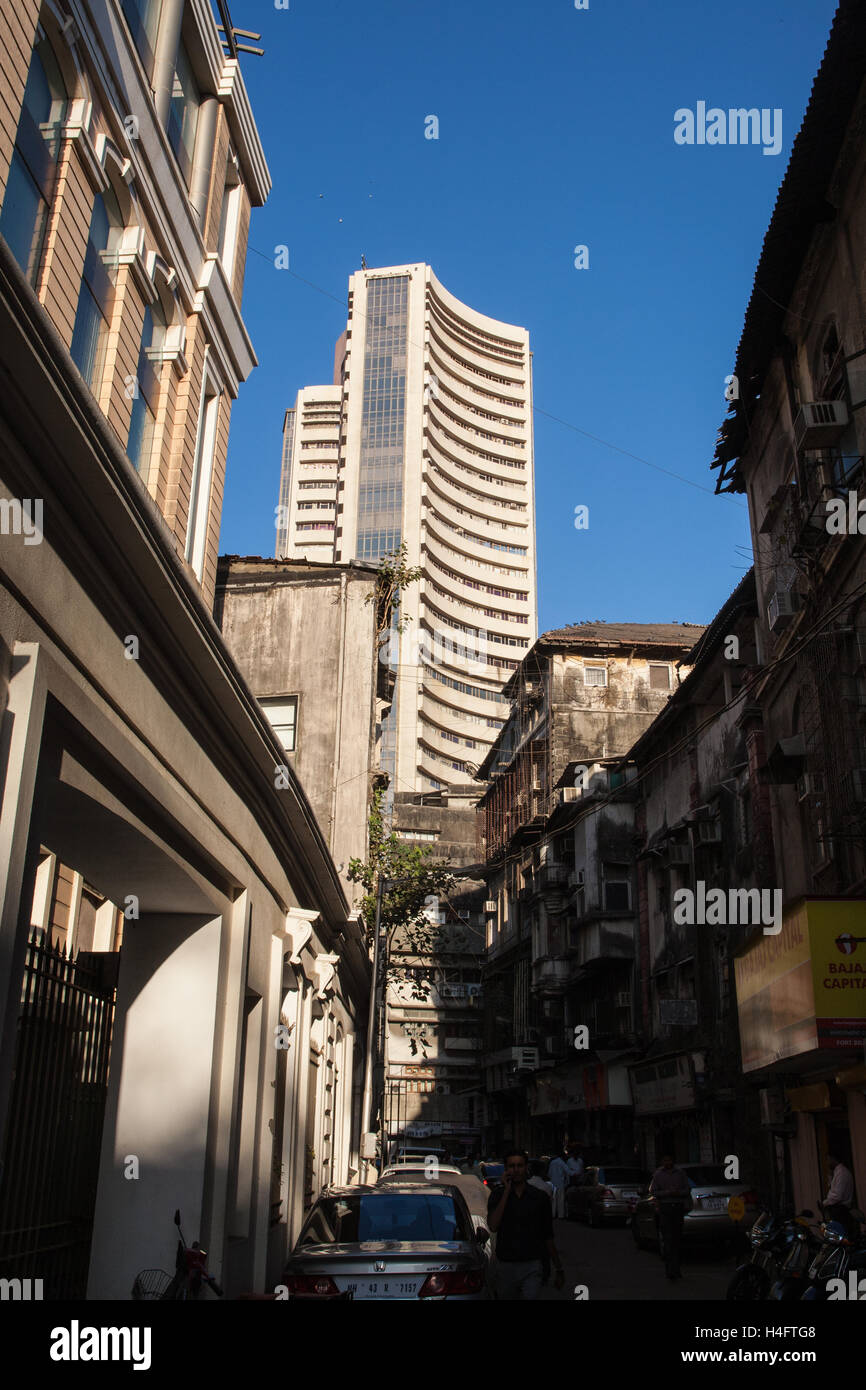 Bombay stock exchange building share market hi-res stock photography ...