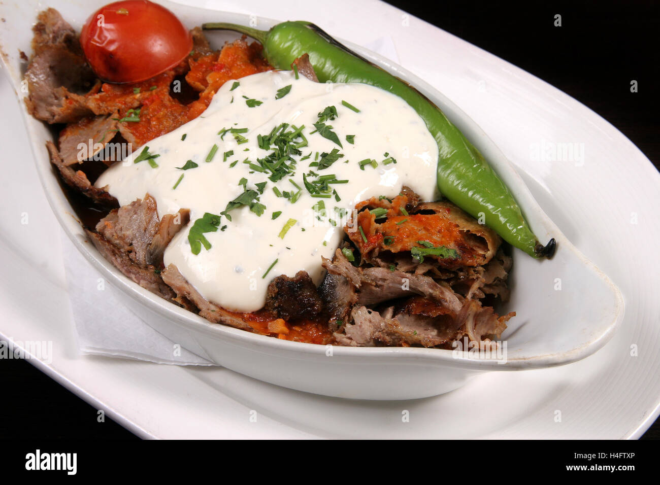 Iskender kebab hi-res stock photography and images - Alamy