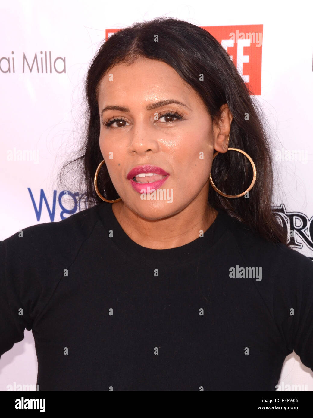 Kai Milla arrives at the 4TH Annual Kailand Obasi Hoop-Life Fundraiser ...