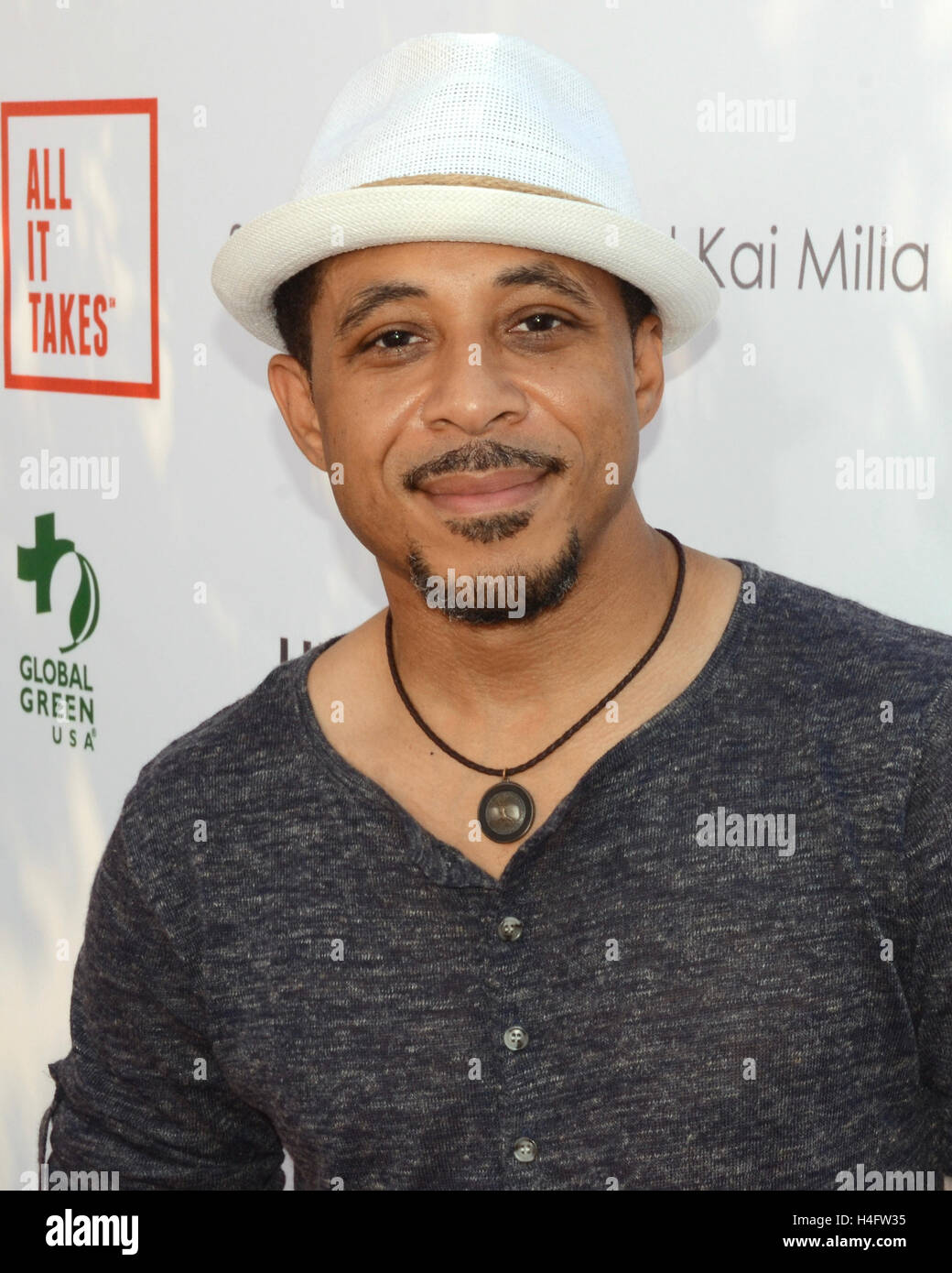 Dale Godboldo arrives at the 4TH Annual Kailand Obasi Hoop-Life ...