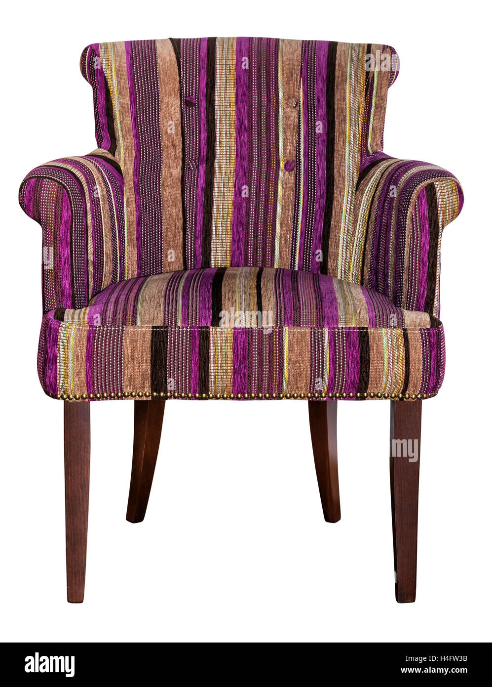 Modern textile chair Stock Photo - Alamy