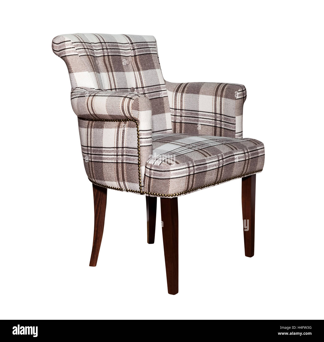 Modern textile chair Stock Photo - Alamy