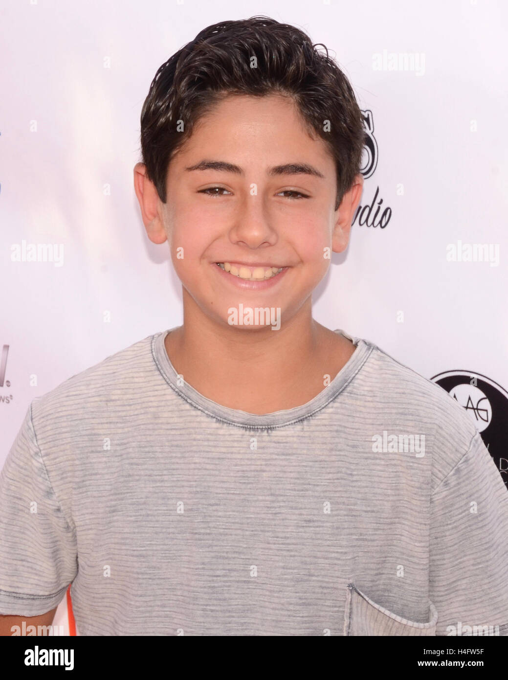 Blake Garrett Rosenthal arrives at the 4TH Annual Kailand Obasi Hoop ...