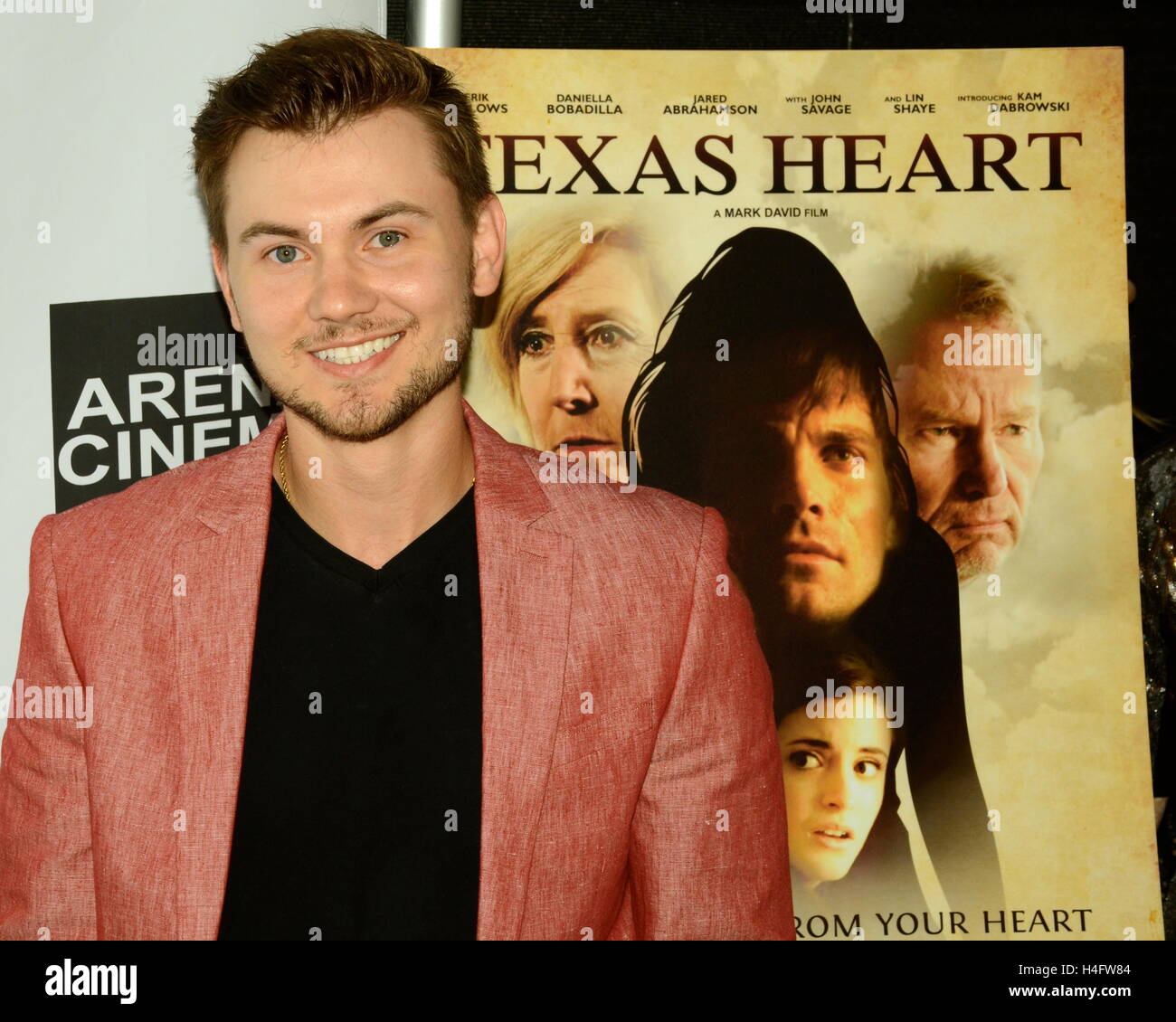 Kam Dabrowski arrives to the "Texas Heart" Los Angeles Premiere at ...