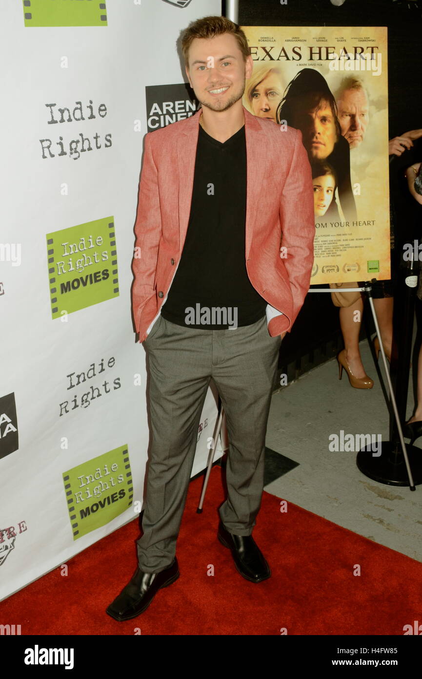 Kam Dabrowski arrives to the "Texas Heart" Los Angeles Premiere at ...