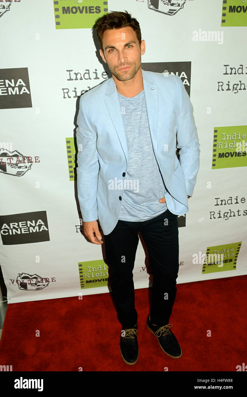 Erik Fellows arrives to the "Texas Heart" Los Angeles Premiere at Arena ...