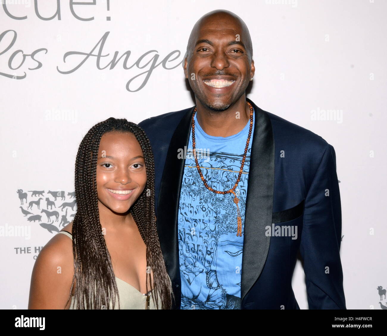 Tyla Salley and John Salley arrives at The Humane Society Of The United ...
