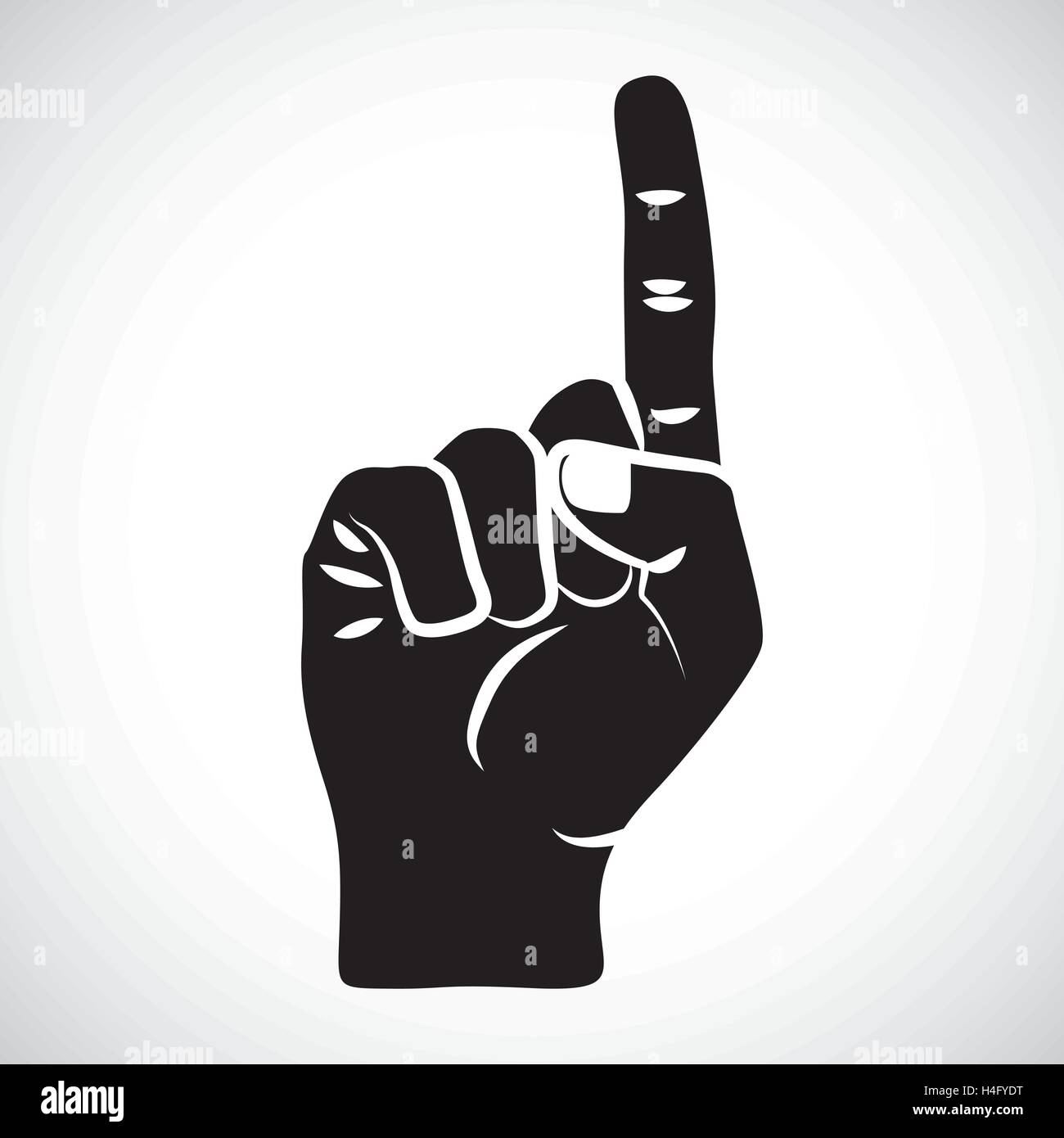Icon Set Hand for the creative use in graphic design Stock Vector Image ...