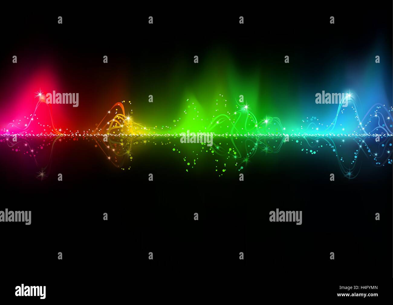 Wave spectrum analyzer Stock Vector Images - Alamy