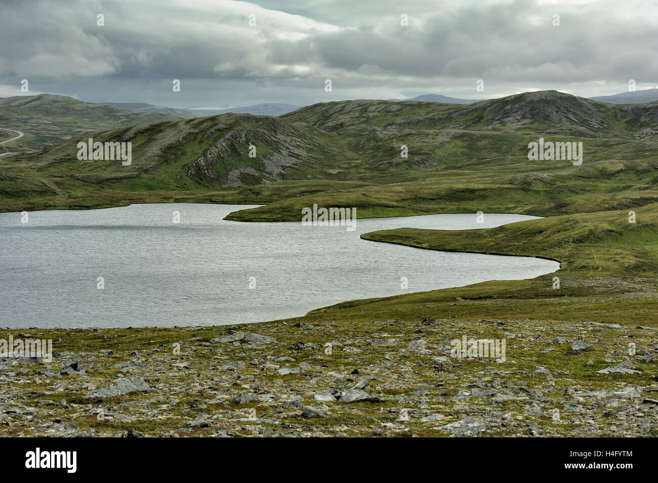 landscape of Mageroya Island, Finnmark, Norway Stock Photo - Alamy
