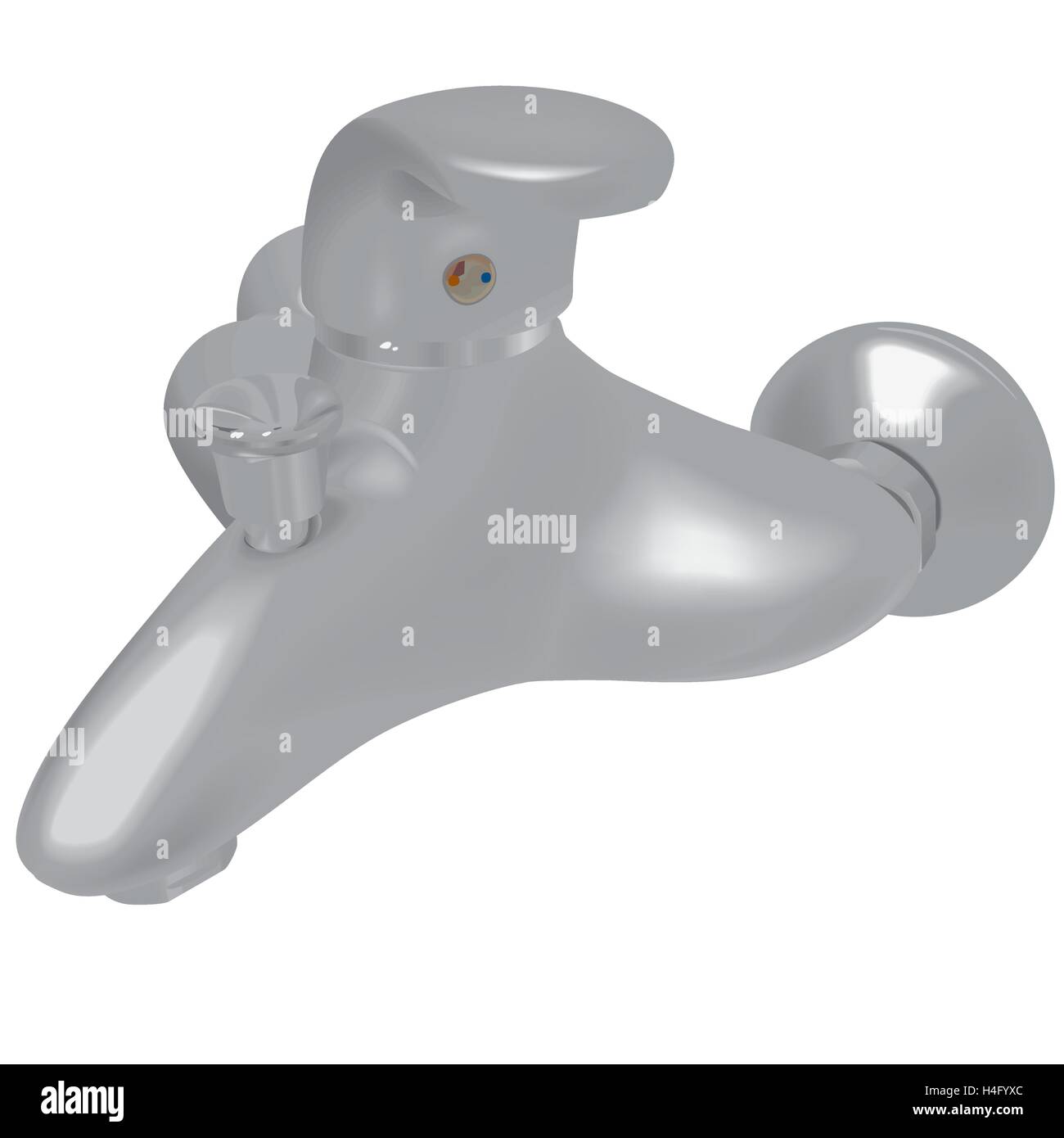 Bath and Shower Faucet Stock Vector Image & Art - Alamy