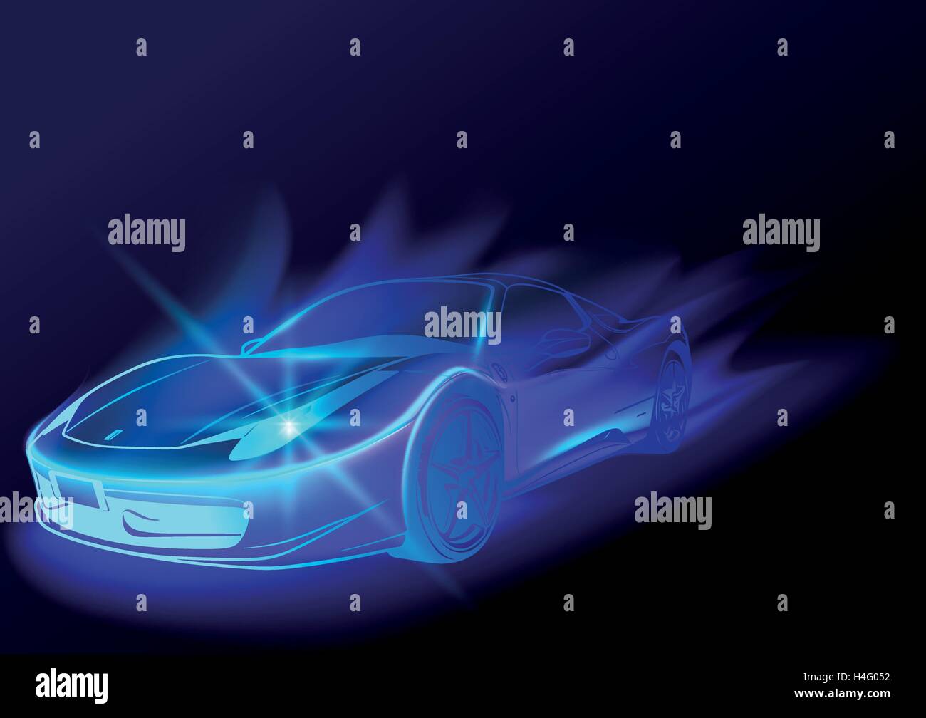 Car reflector Stock Vector Images - Alamy
