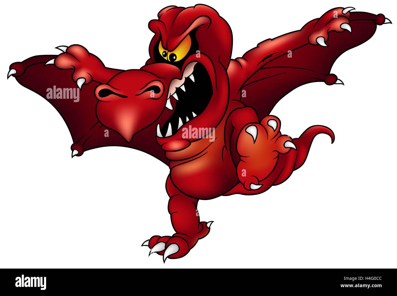 Angry dragon hi-res stock photography and images - Alamy