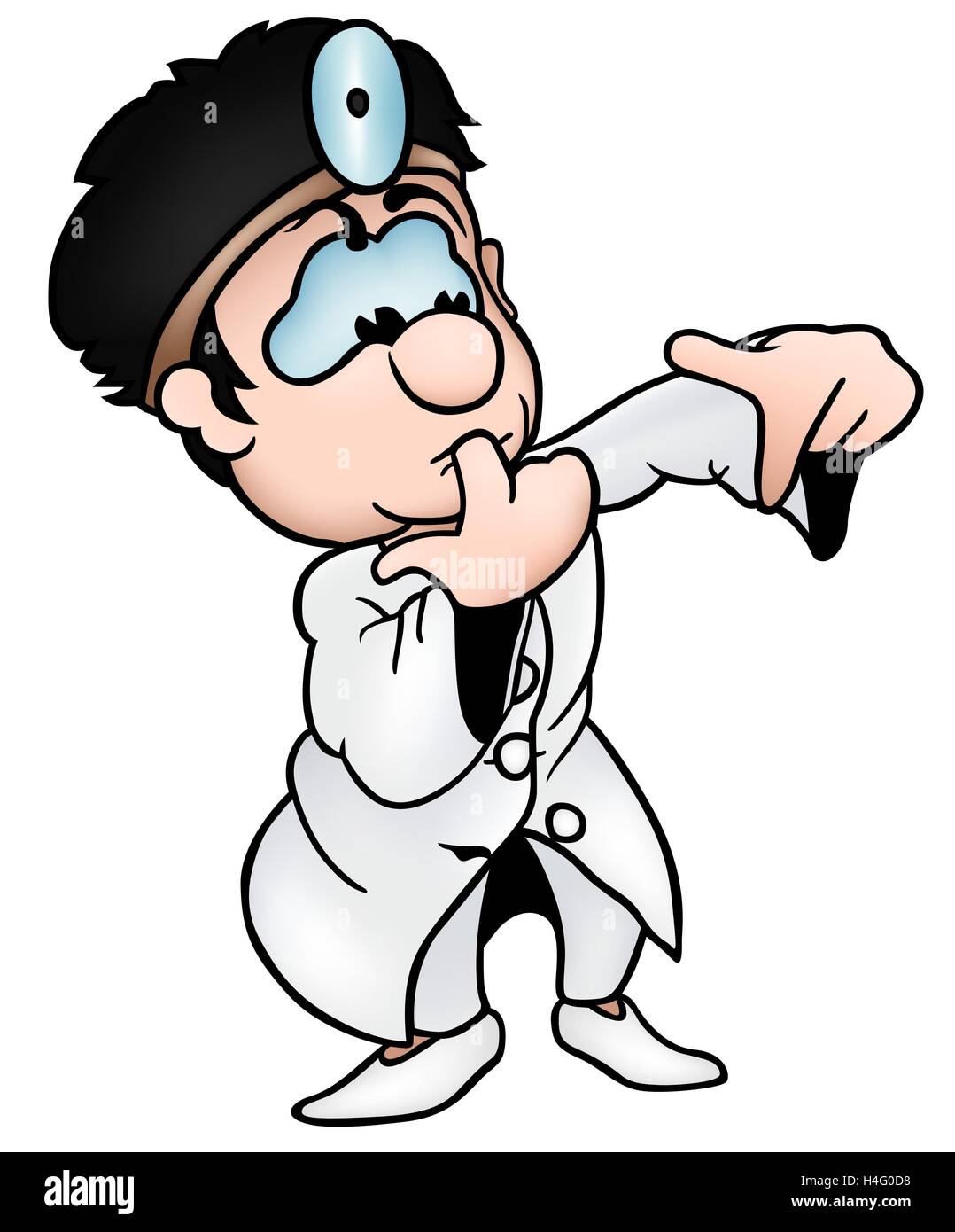 The doctor cartoon hi-res stock photography and images - Alamy