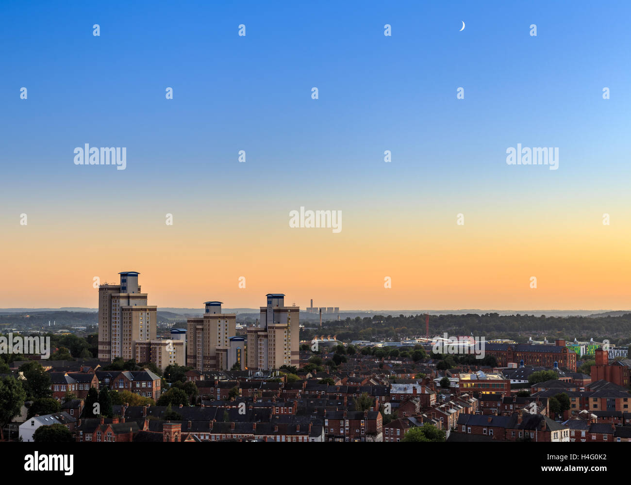 Residential flats/apartment tower block in Radford. Ratcliffe On Soar ...