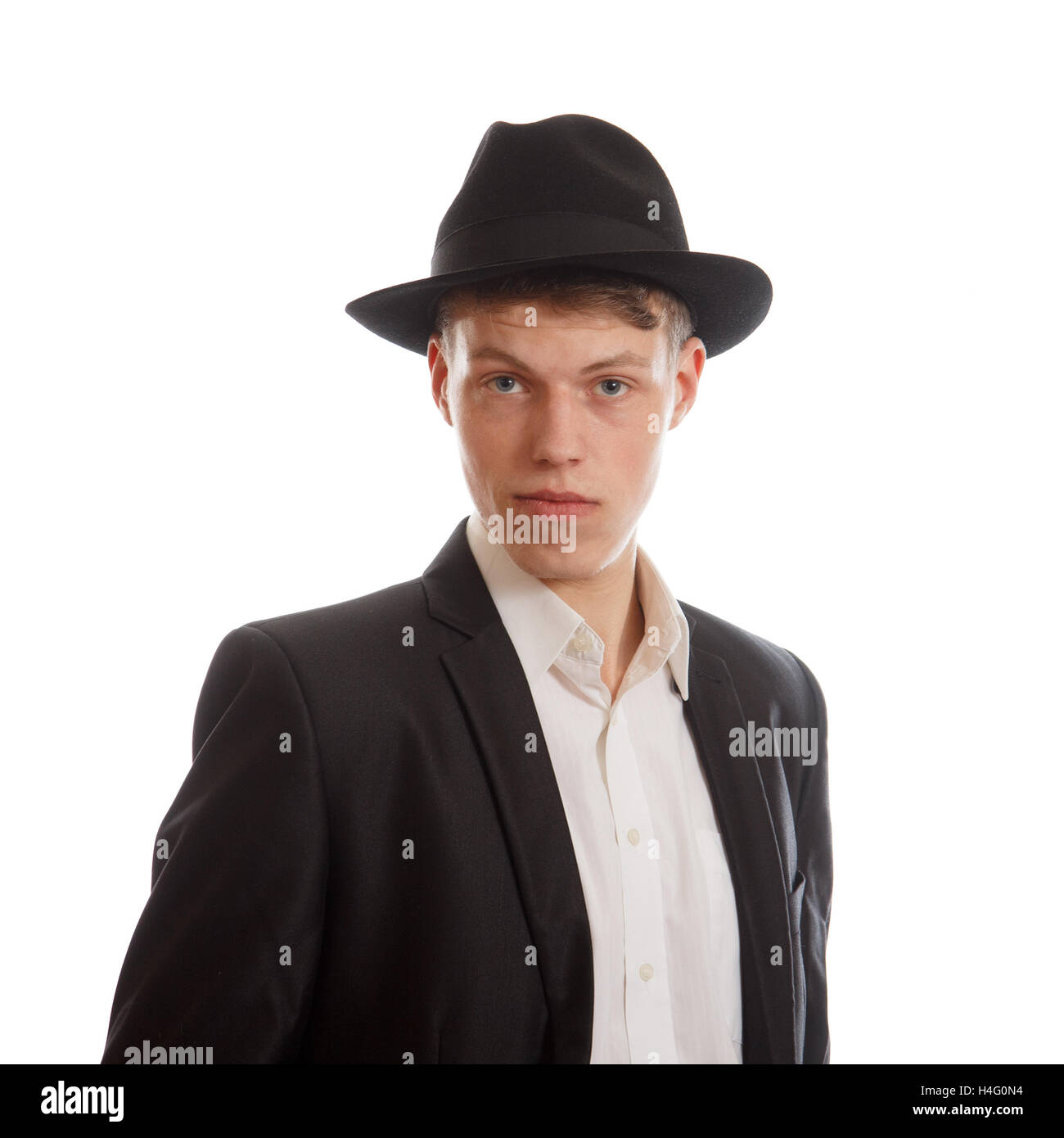 Male model hat hi-res stock photography and images - Alamy