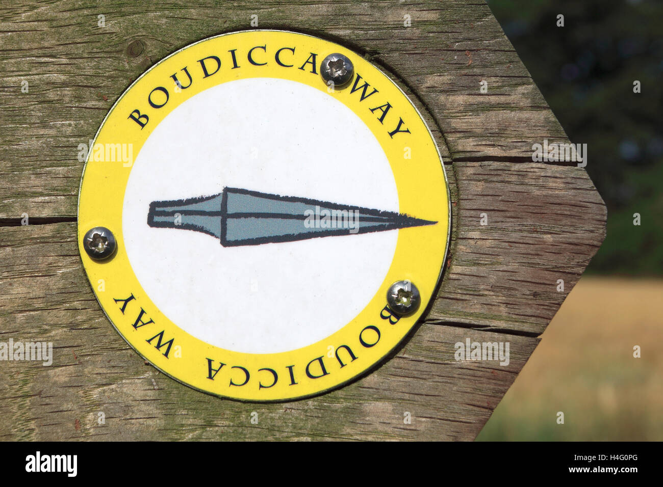 Boudicca way hi-res stock photography and images - Alamy