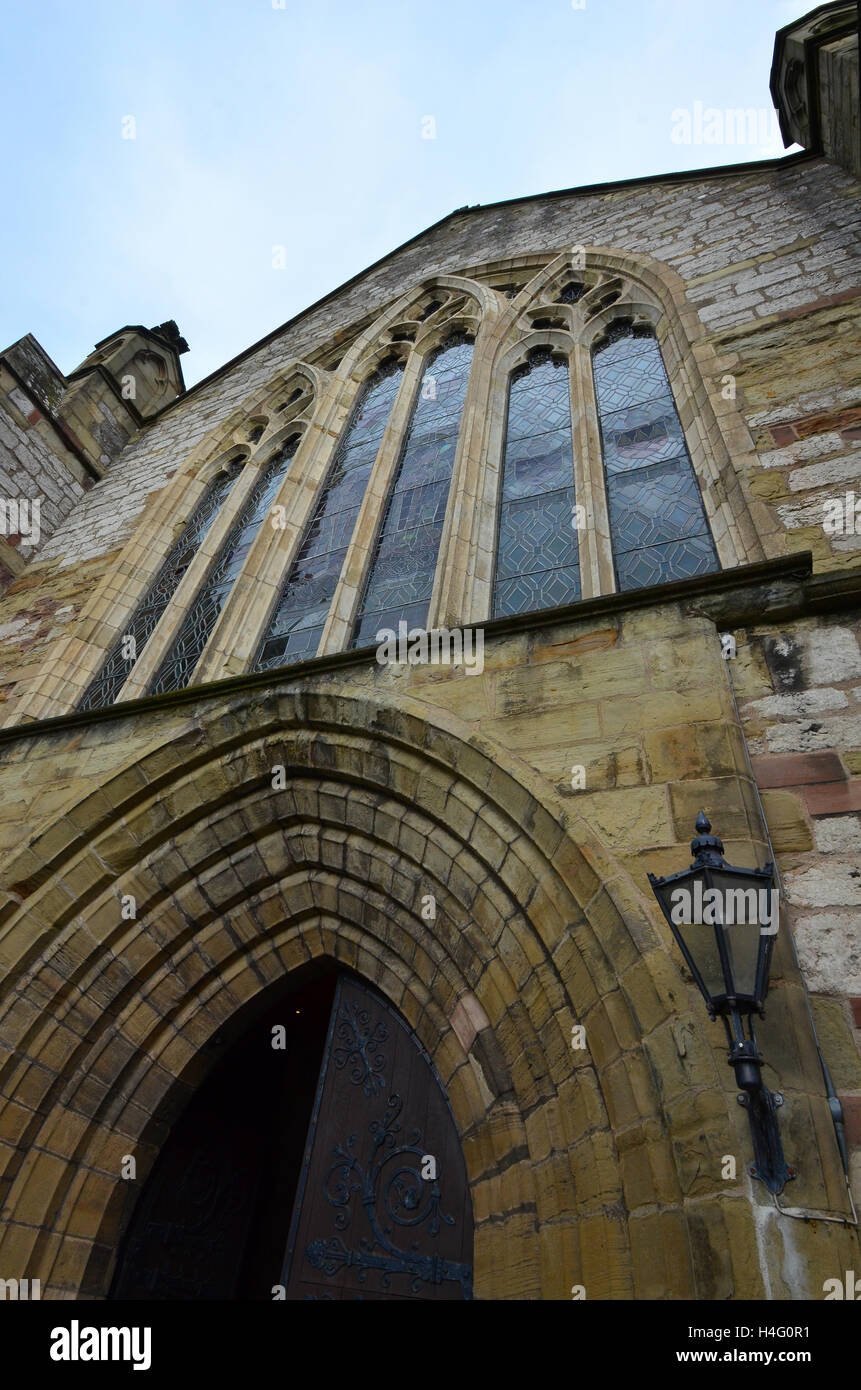 Doorway to st asaph church hi-res stock photography and images - Alamy