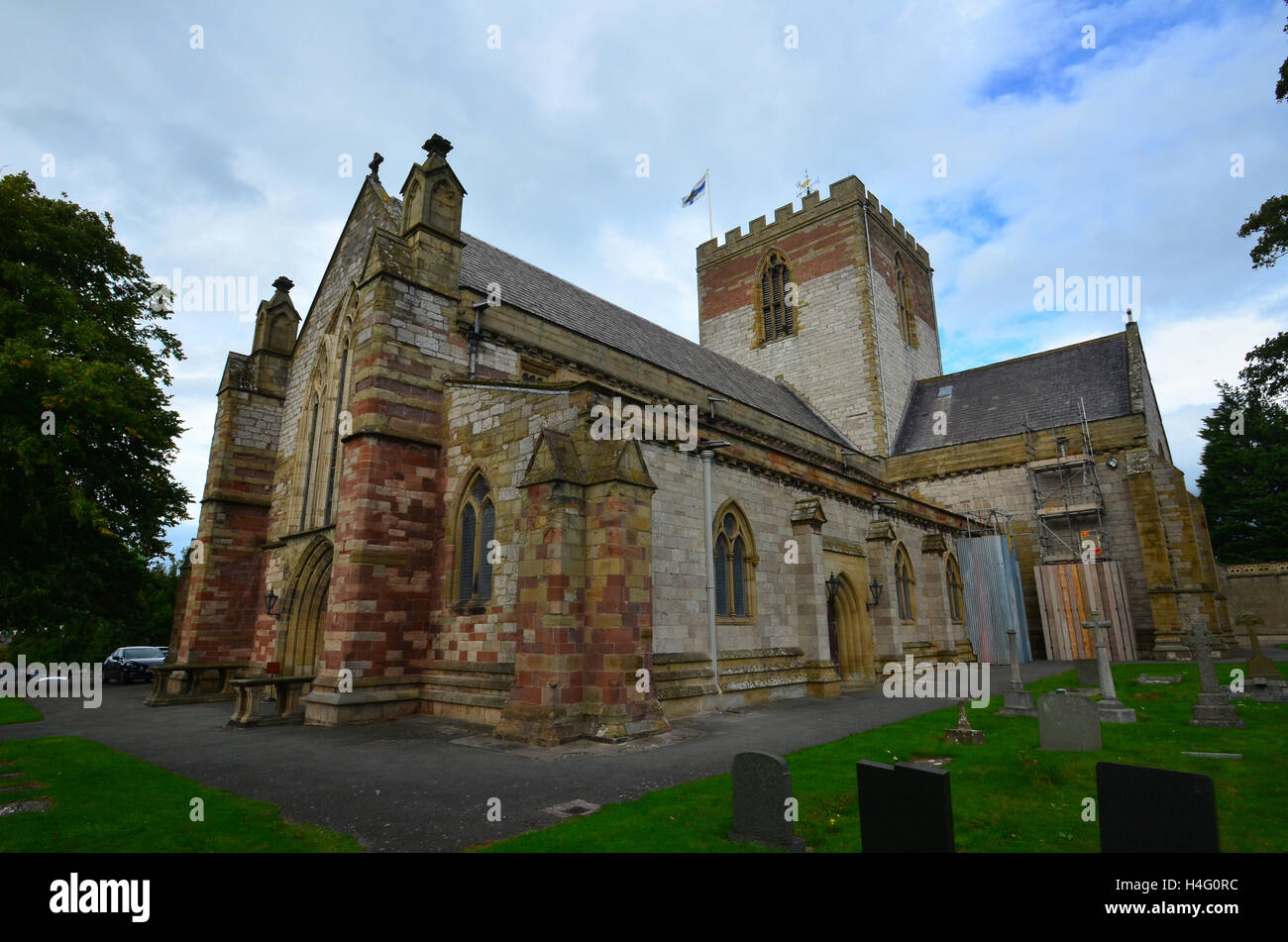 Doorway to st asaph church hi-res stock photography and images - Alamy