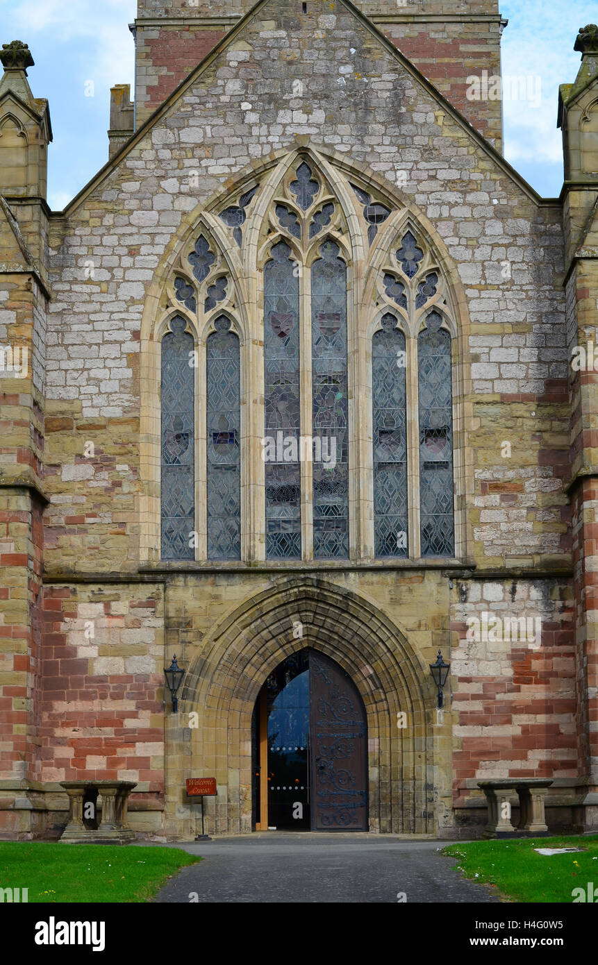 St Asaph Cathedral, St Asaph, Denbighshire, Wales, UK Stock Photo - Alamy