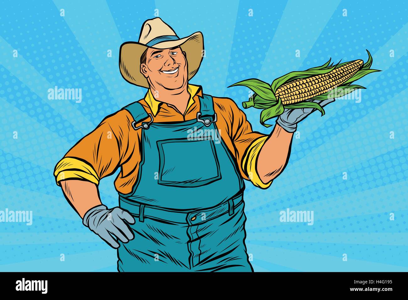 Maize country Stock Vector Images - Alamy