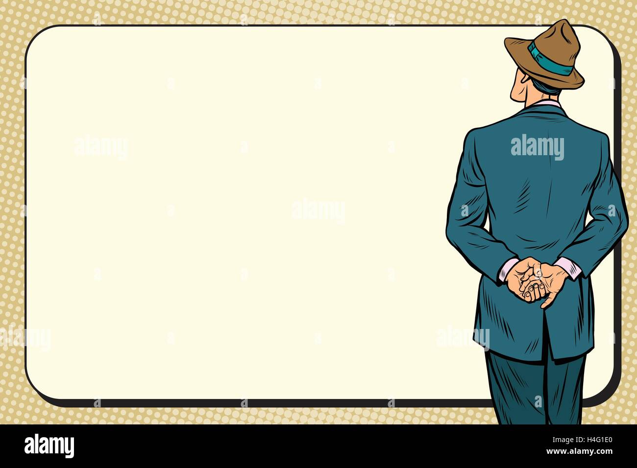 Backwards portrait Stock Vector Images - Alamy