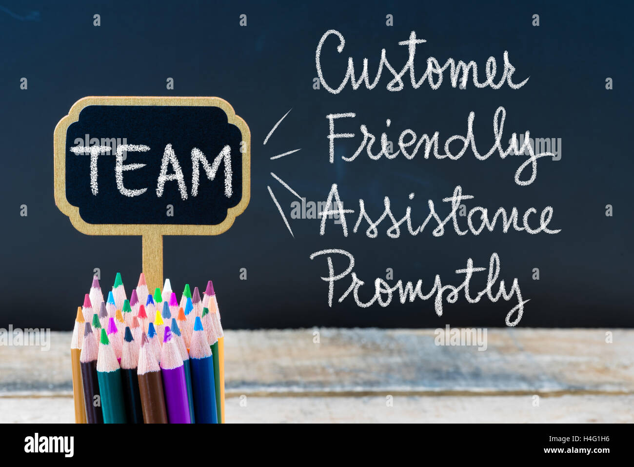 Business Acronym TEAM Customer Friendly Assistance Promptly written ...