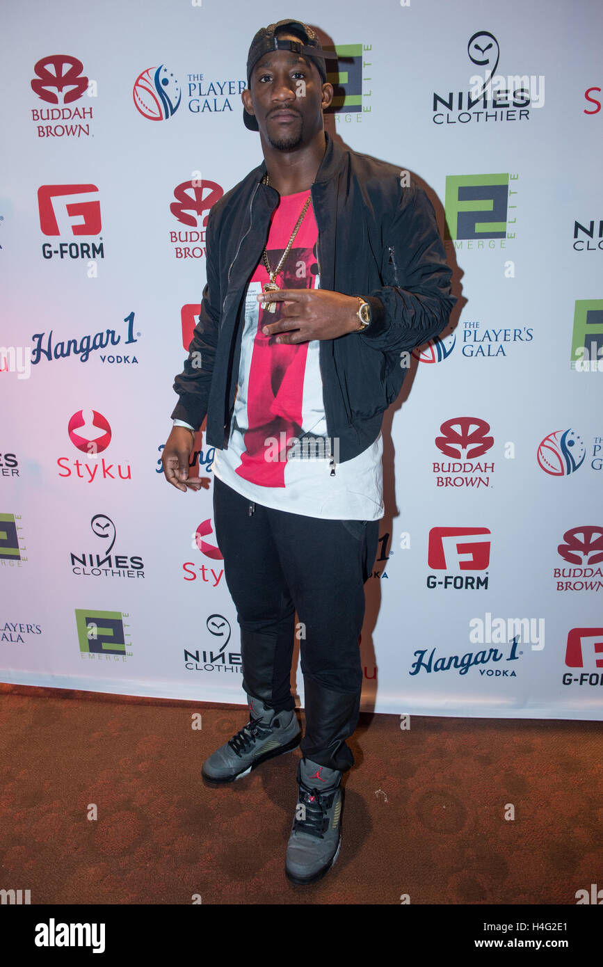 Antrel Rolle on the red carpet at the Players Gala on February 7th ...