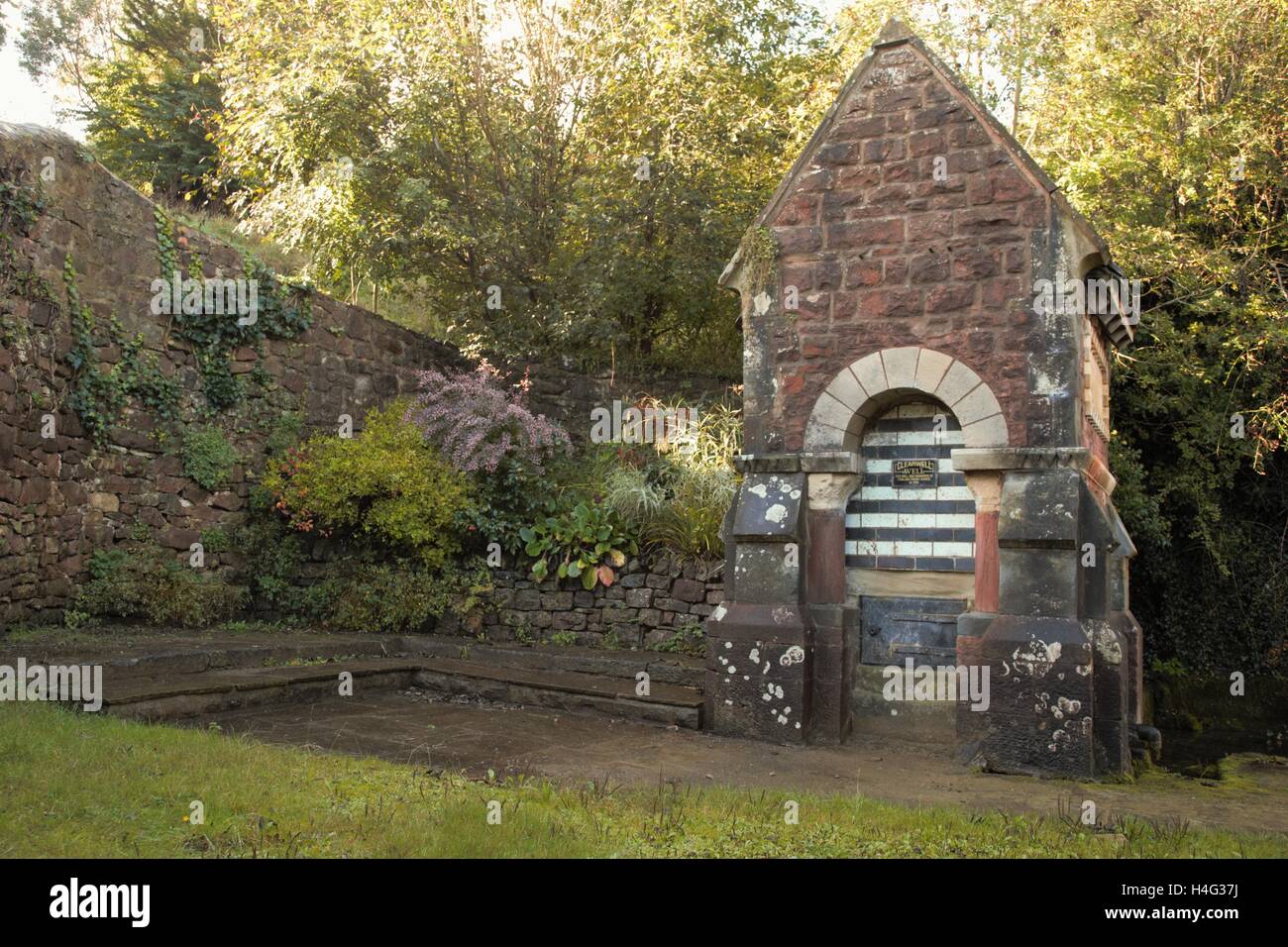 The well at Clearwell in Gloucestershire Stock Photo - Alamy