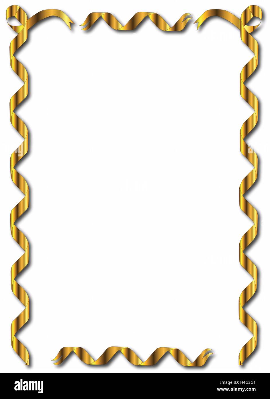 Flowing Ribbons Clip Art