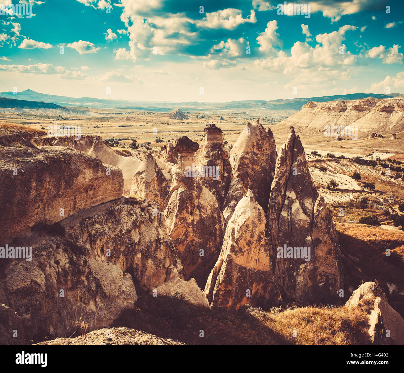 Rocks formations in Turkey Stock Photo - Alamy