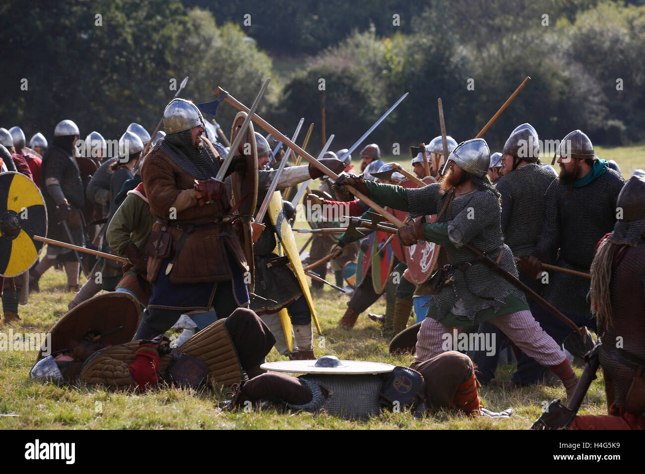 Battle of hastings harold eye hi-res stock photography and images - Alamy