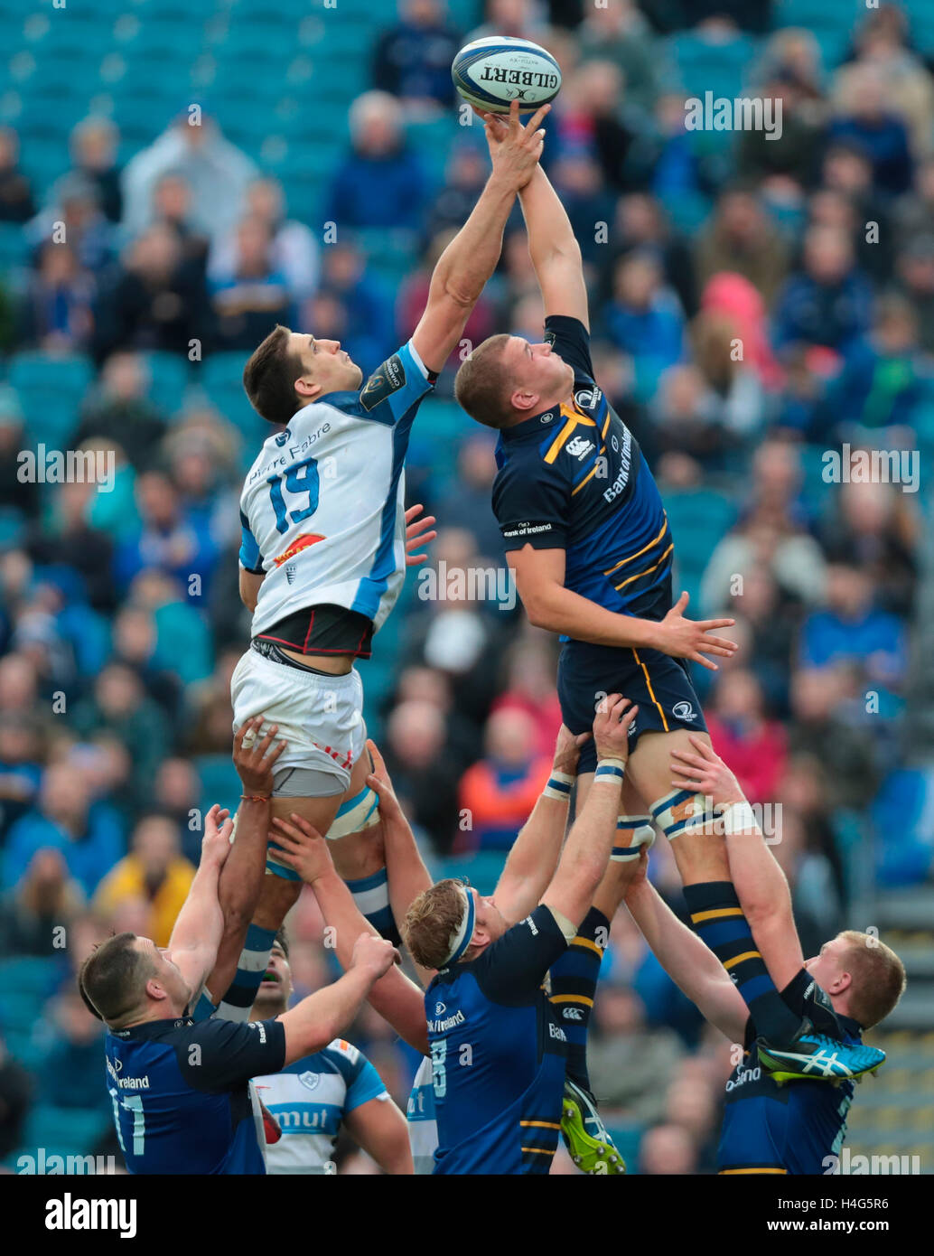 RDS Arena, Dublin, Ireland. 15th Oct, 2016. European Champions Cup ...