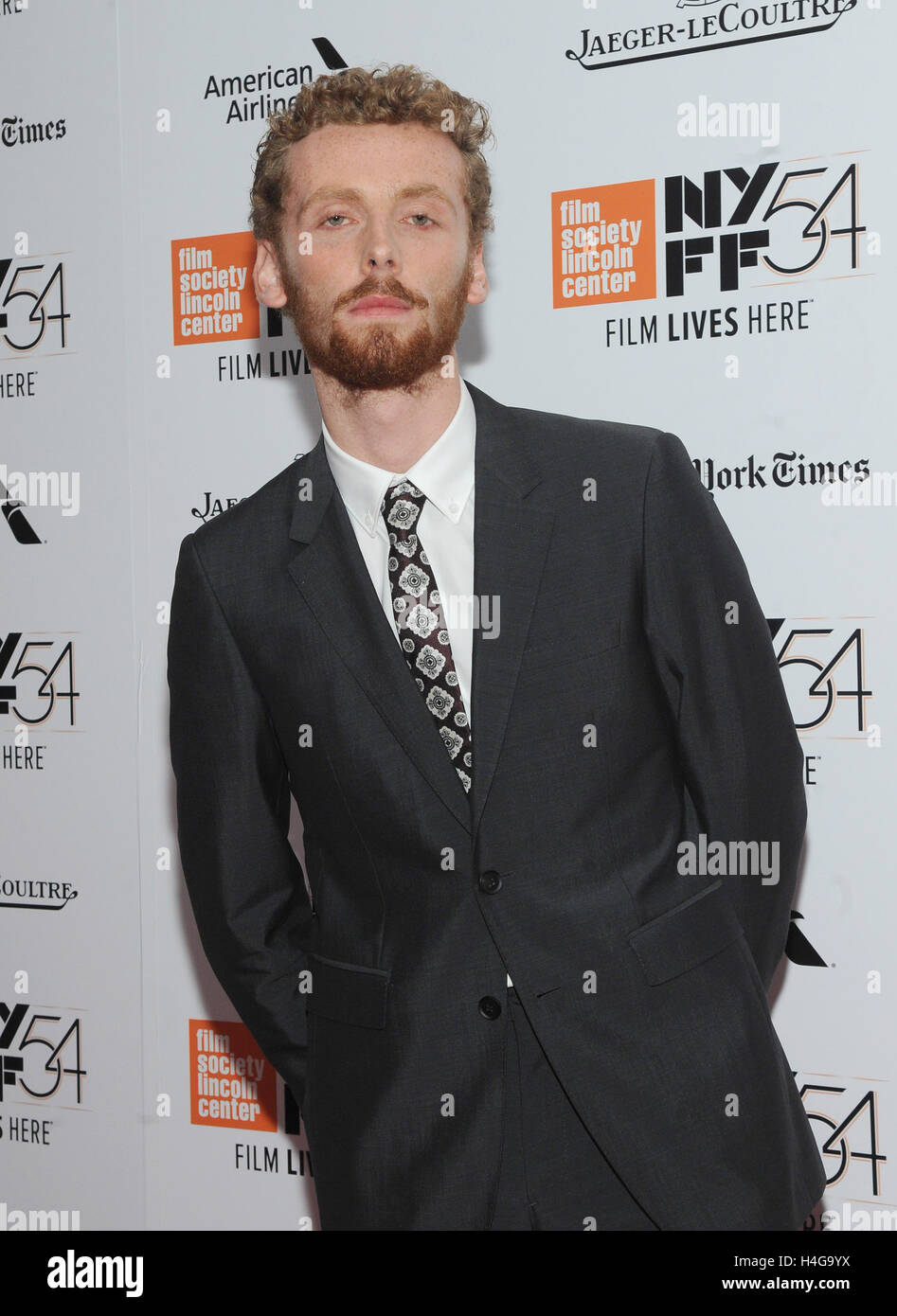 New York, NY, USA. 15th Oct, 2016. Actor Edward Ashley attends the 54th ...