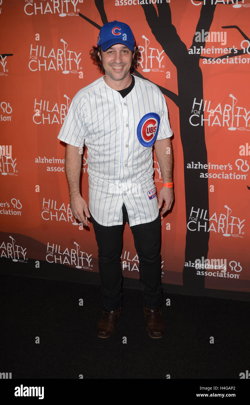 Los Angeles, Ca, USA. 15th Oct, 2016. Thomas Ian Nicholas at Hilarity ...