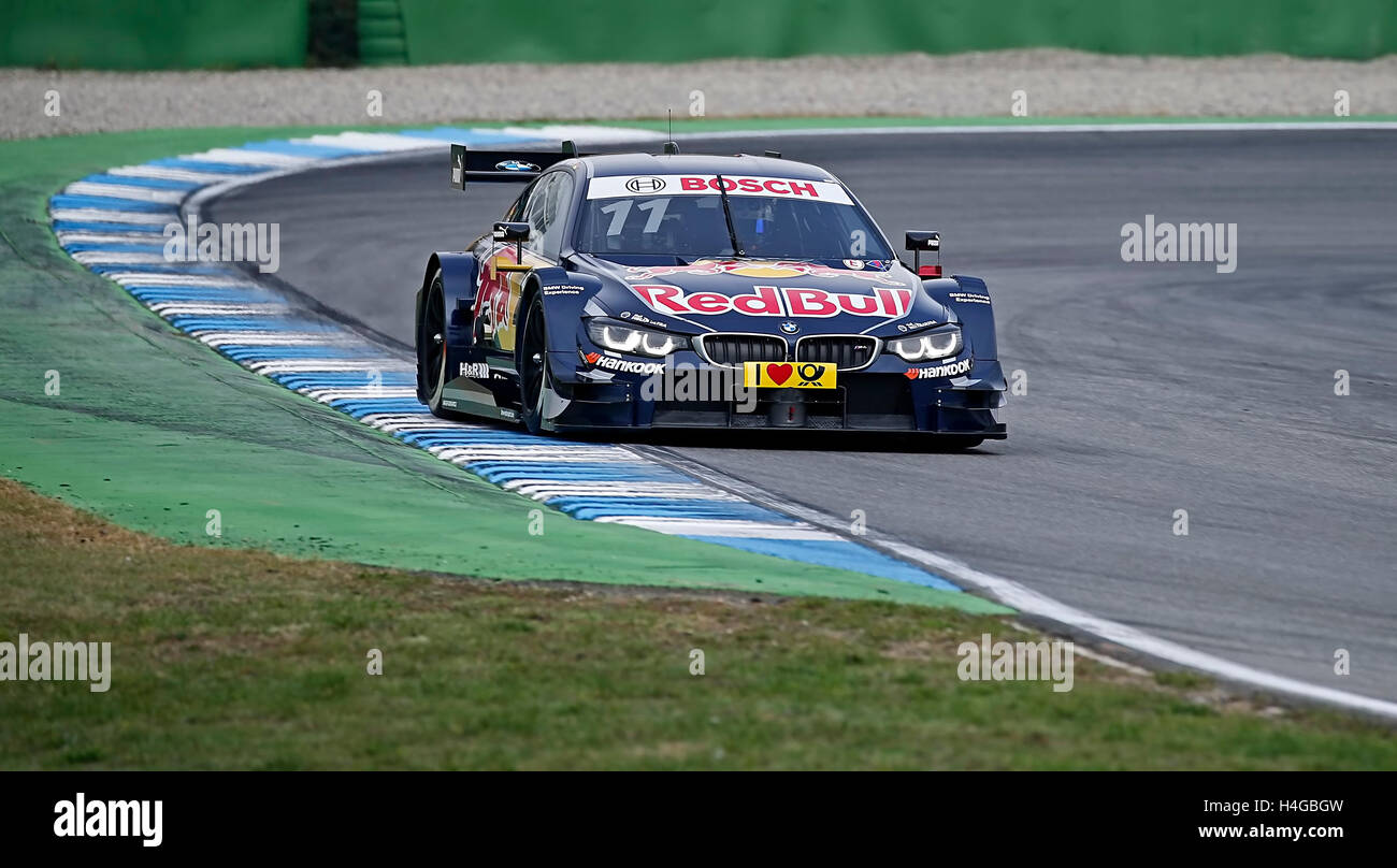 Hockenheim, Germany. 16th Oct, 2016. The German race driver Marco ...