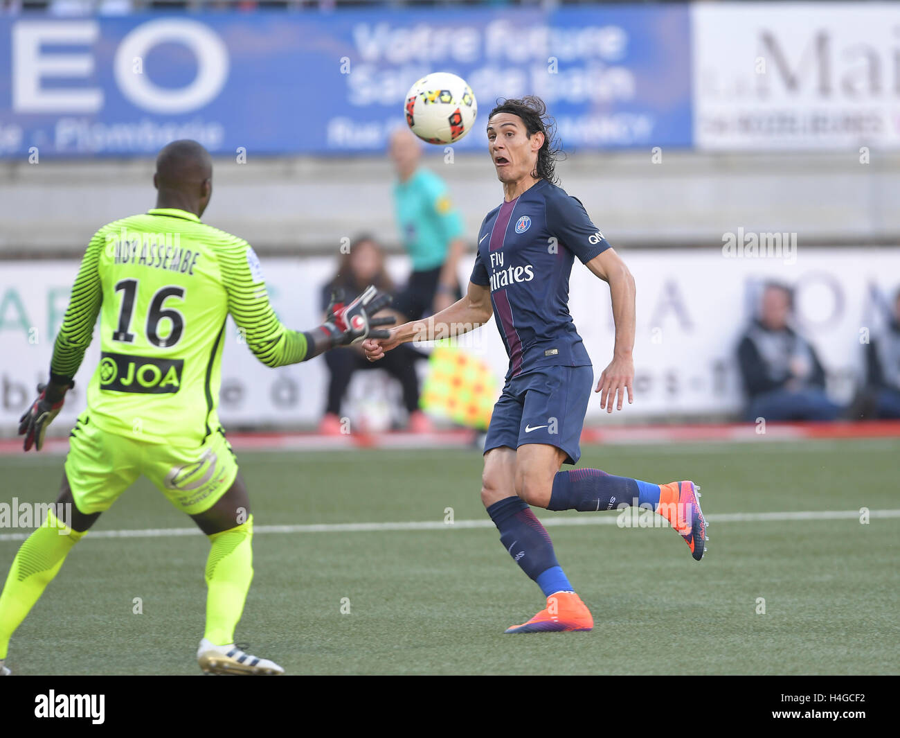 15.10.2016. Nancy, France. French League 1 football league. Nancy ...