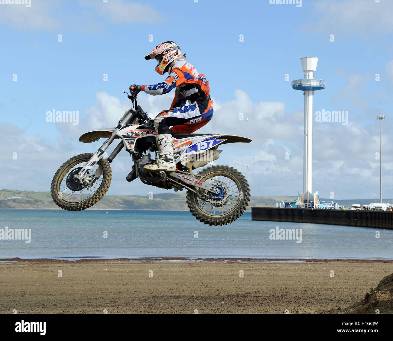 "Beach Motocross" "Weymouth Beach Motocross" racing, Motocross Stock ...