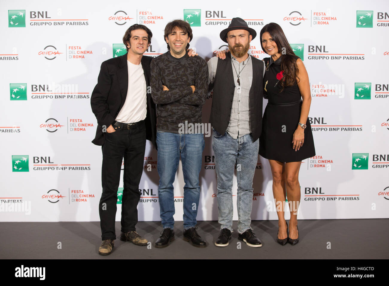 Rome, Italy, 16th October 2016. Francesco Mandelli, Herbert Ballerina ...