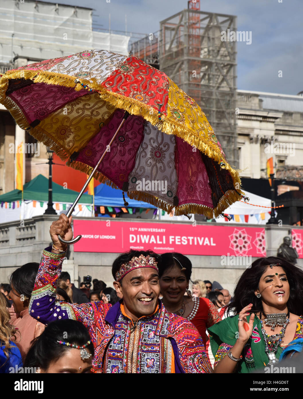 Diwali trafalgar square hi-res stock photography and images - Alamy